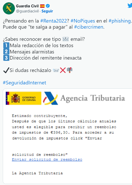 Y Ahora La Agencia Tributaria El Cibercrimen No Descansa