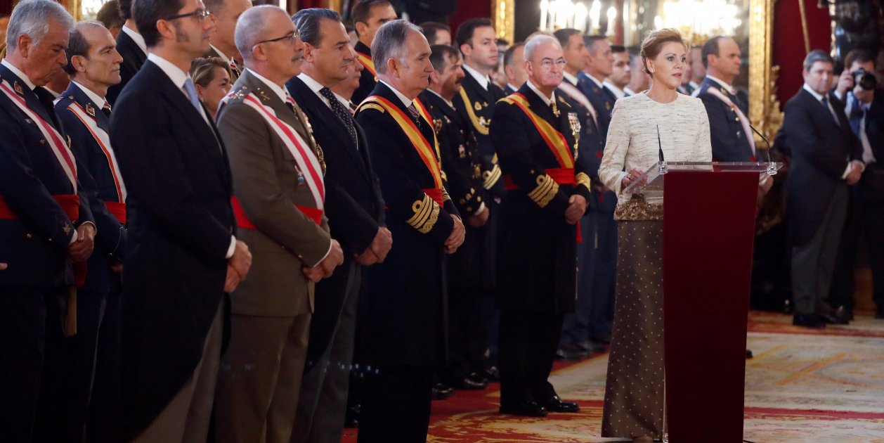 Defence minister admits Spanish army was "ready" to act i...