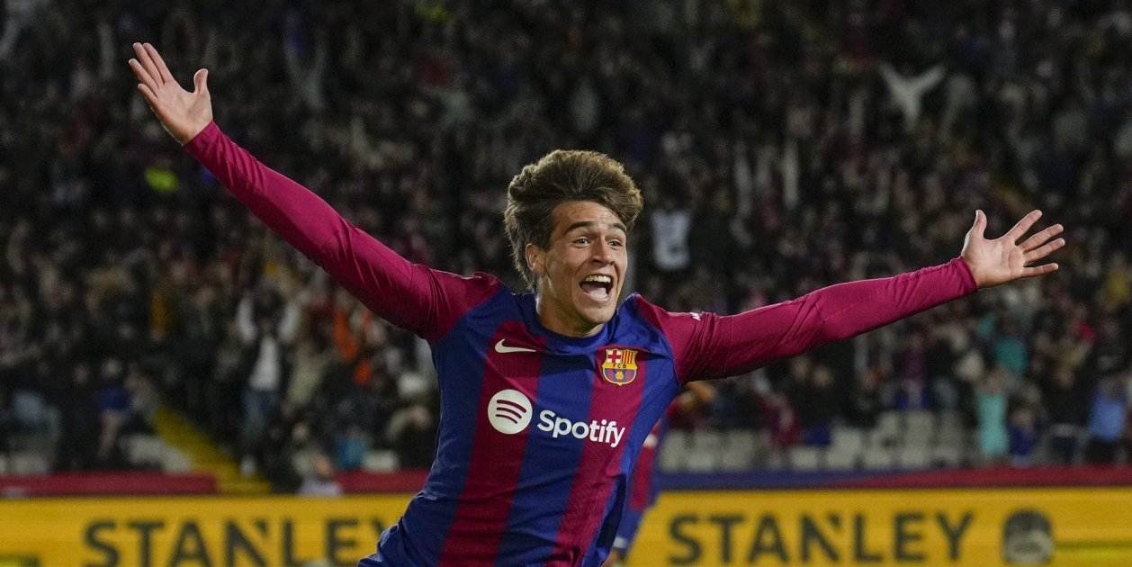 This is Marc Guiu: Barça's latest teenage sensation with an historic goal
