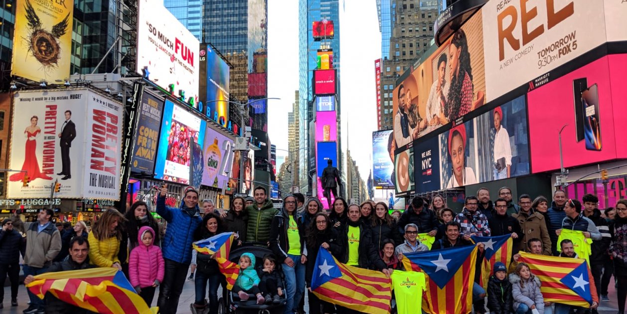 'Estelades' in Times Square
