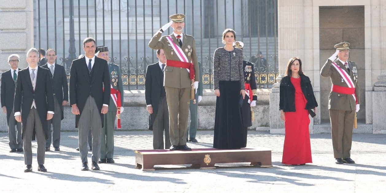 Spain's defence minister: armed forces are the "principal...