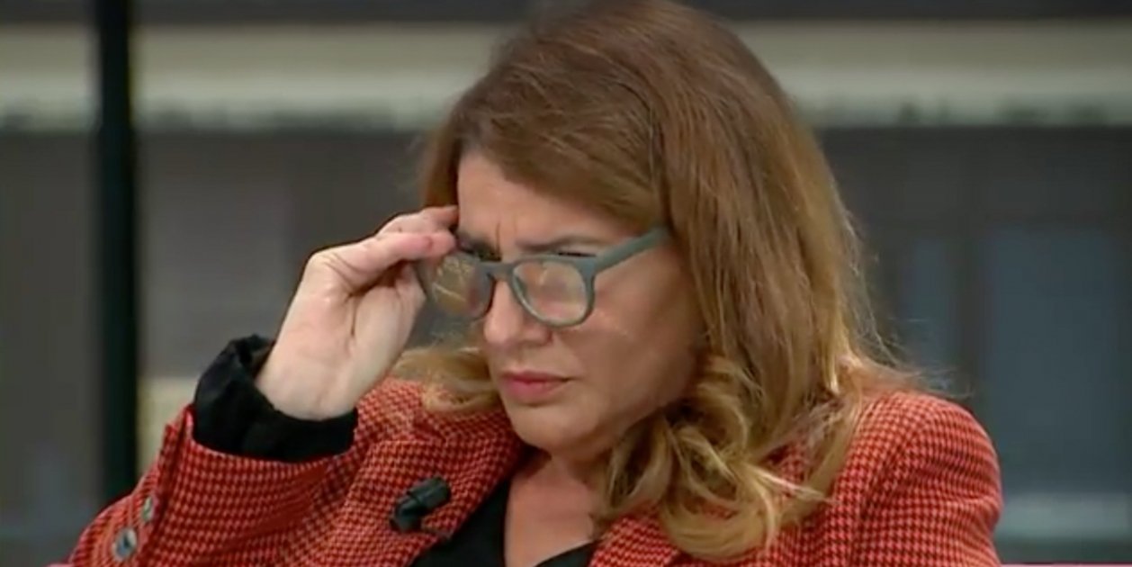 La presentadora ultra de la mani de Colón dice que es "moderada": la tv ...