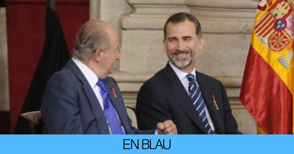 Felipe VI habla por teléfono con su padre, ha ido a visitarlo a Abu ...