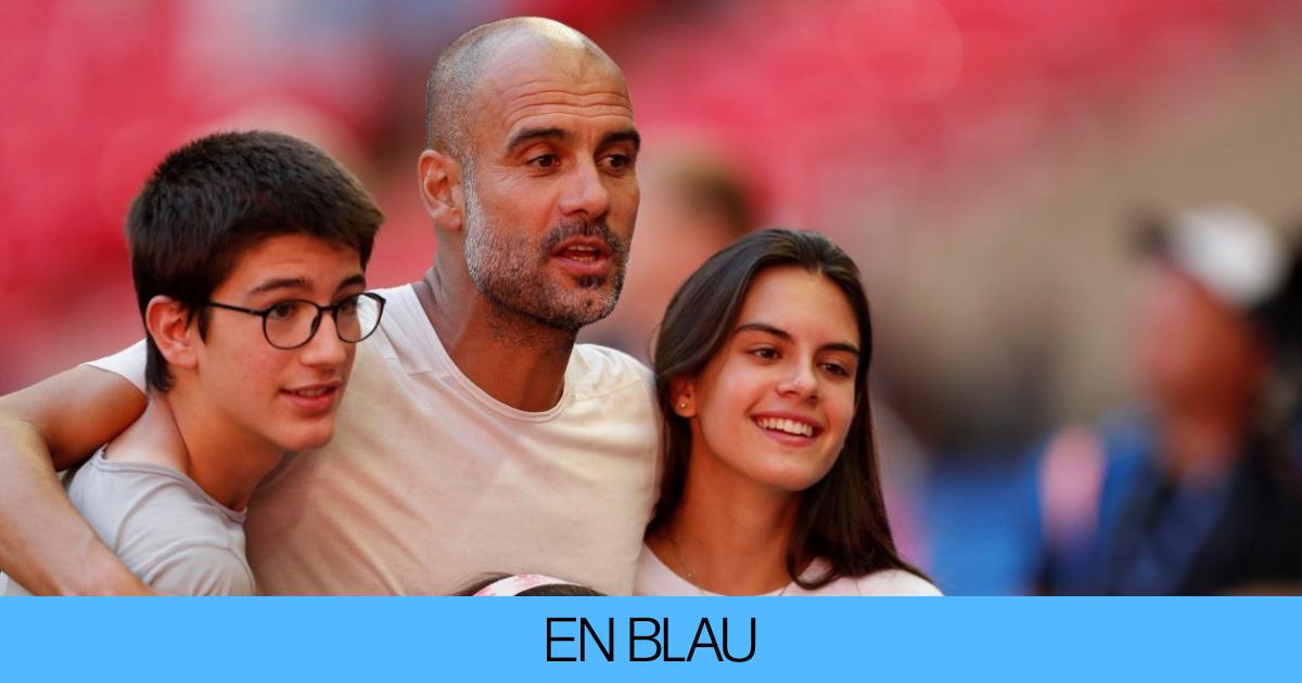 Valentina Guardiola hace 14 años y aparece tan alta como su padre, Pep