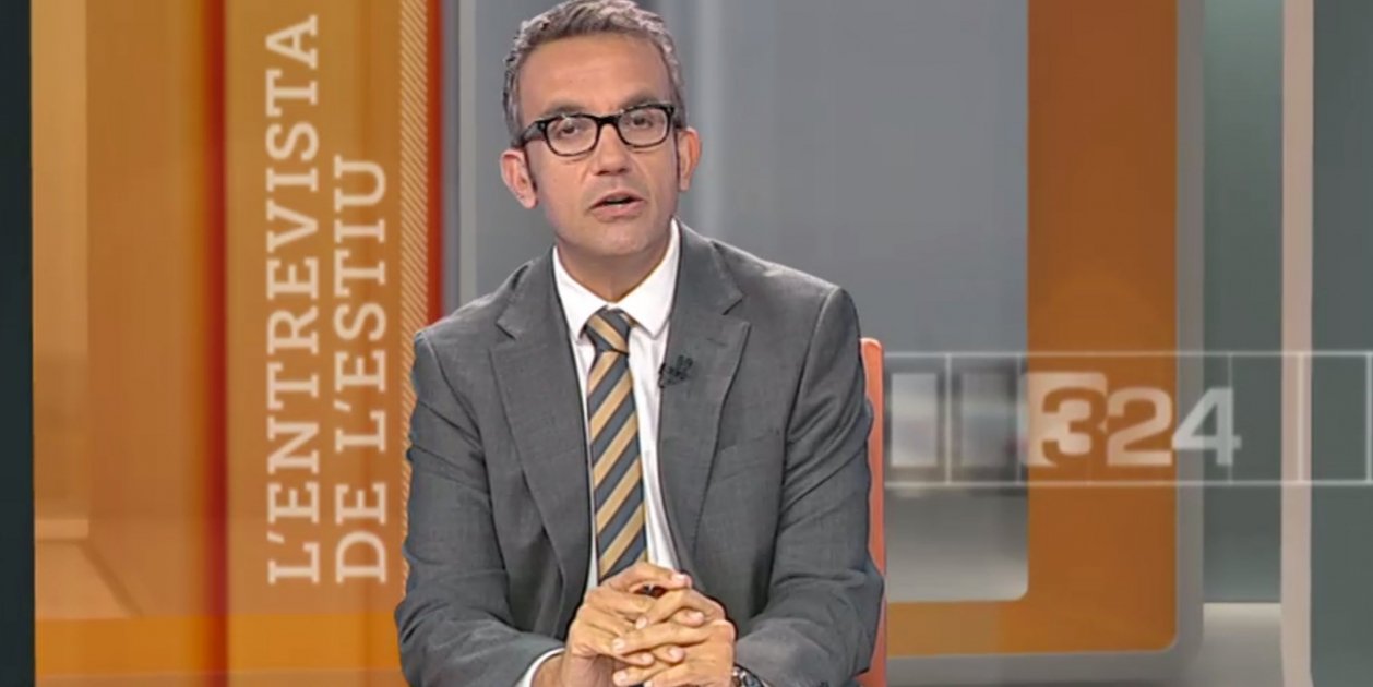 Jaume Freixes (TV3) recibe la llamada de su madre en el peor momento ...