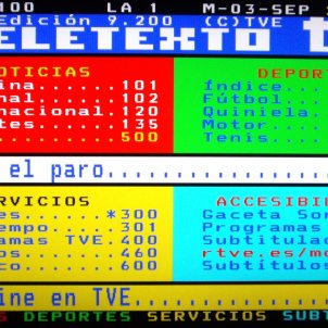 El teletexto todavía existe y cumple 29 años