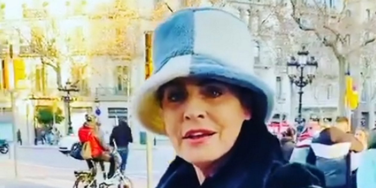 Antonia Dell'Atte y su show en pleno Paseo de Gràcia: es el sueño de ...
