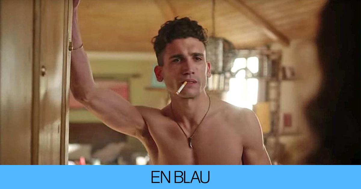 Jaime Lorente incendia las redes sociales al salir de la ducha en calzoncillos