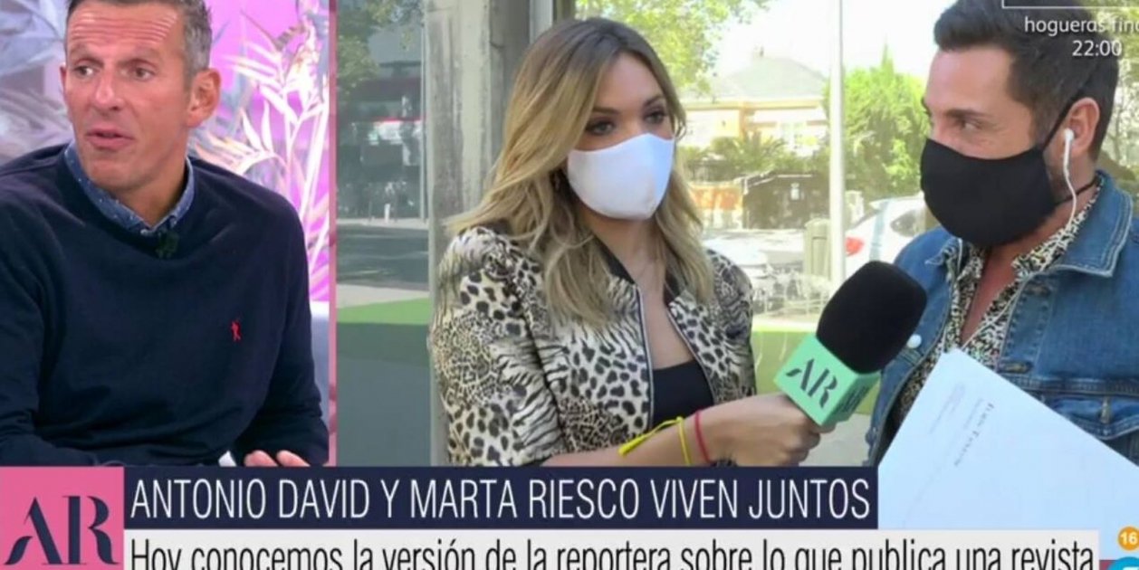 Antonio David Flores y Marta Riesco tienen un pacto secreto