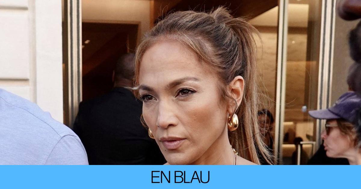 Jennifer López parece otra cuando las fotos en bikini no están retocadas