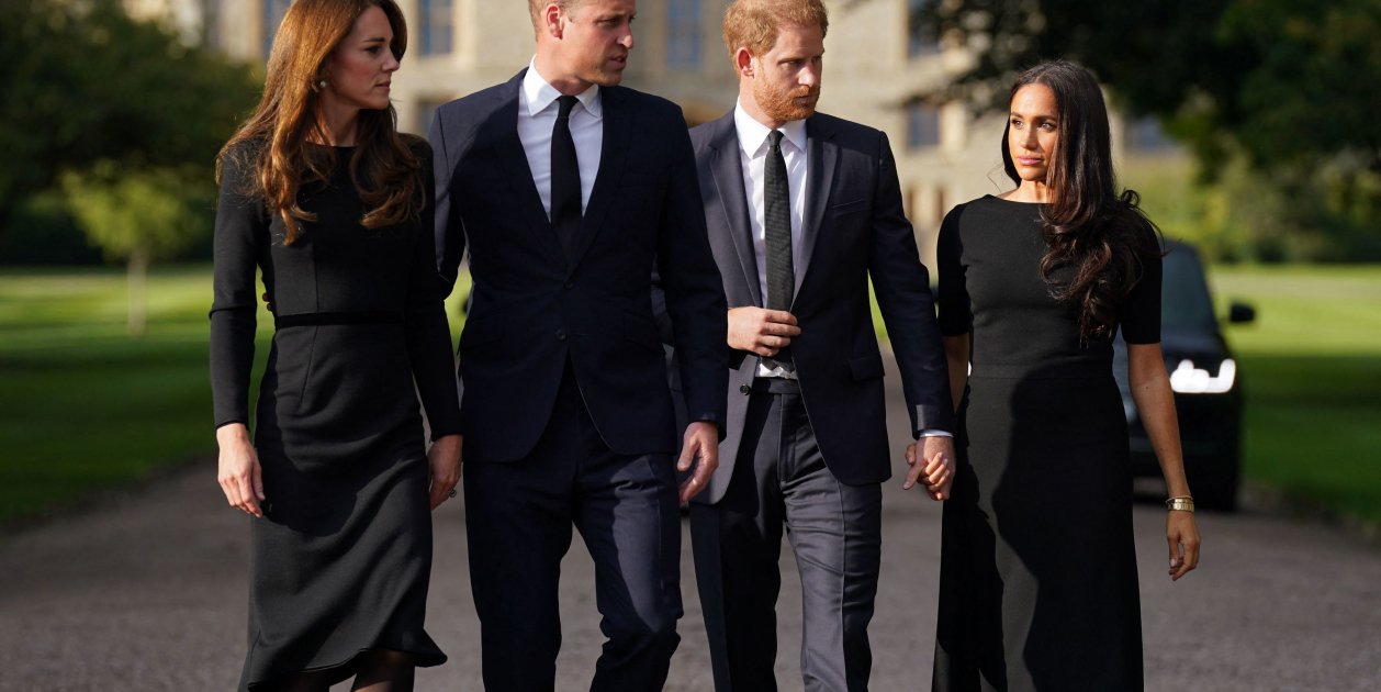 El feo feísimo de Kate Middleton a Meghan Markle en el funeral de Isabel II