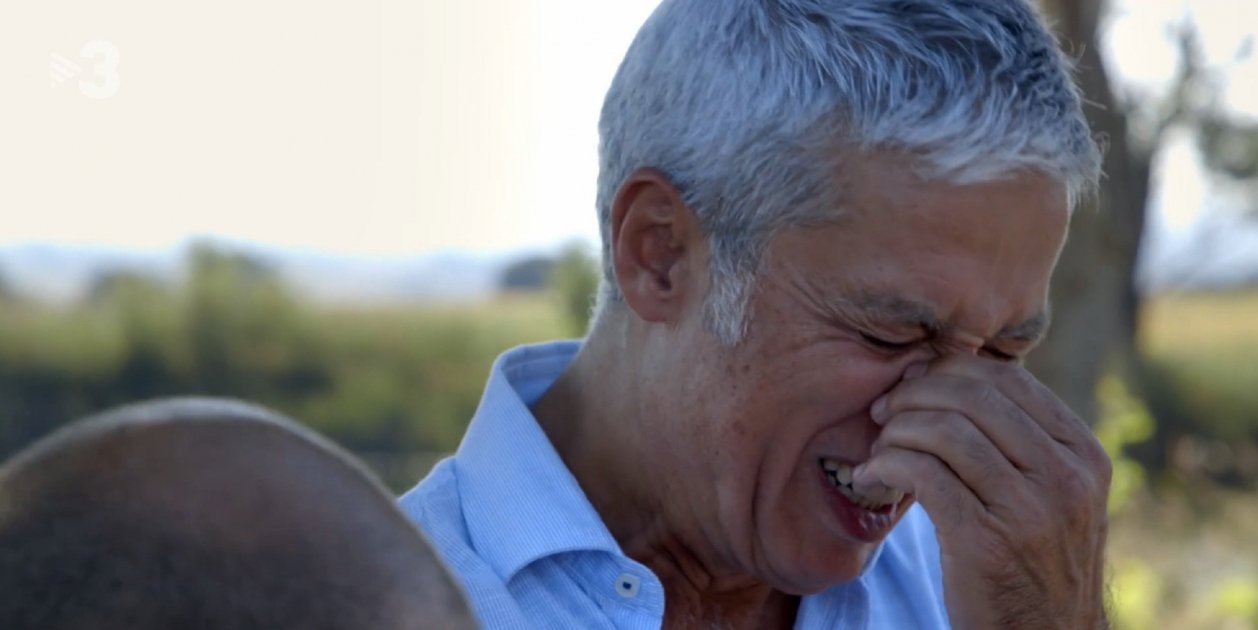 Albert Om llora de emoción por la muerte de su abuelo y TV3 revienta de audiencia