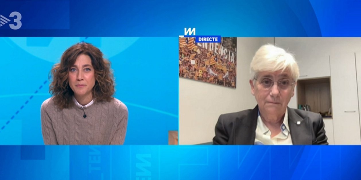 El hijo de la exiliada Clara Ponsatí se emociona viéndola en TV3 ...