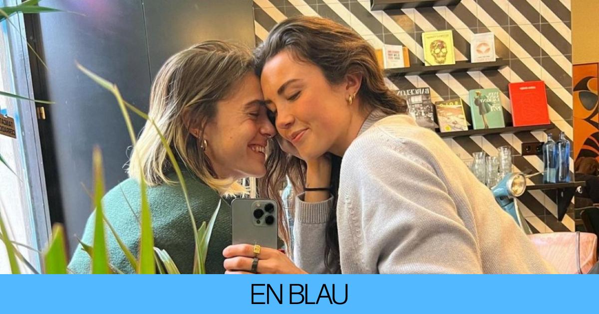 Las culés Mapi León e Ingrid Engen ideales en la foto de enamoradas más barcelonesa