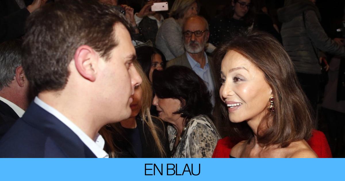 Albert Rivera captiva Isabel Preysler: "És fresc, nou i net"