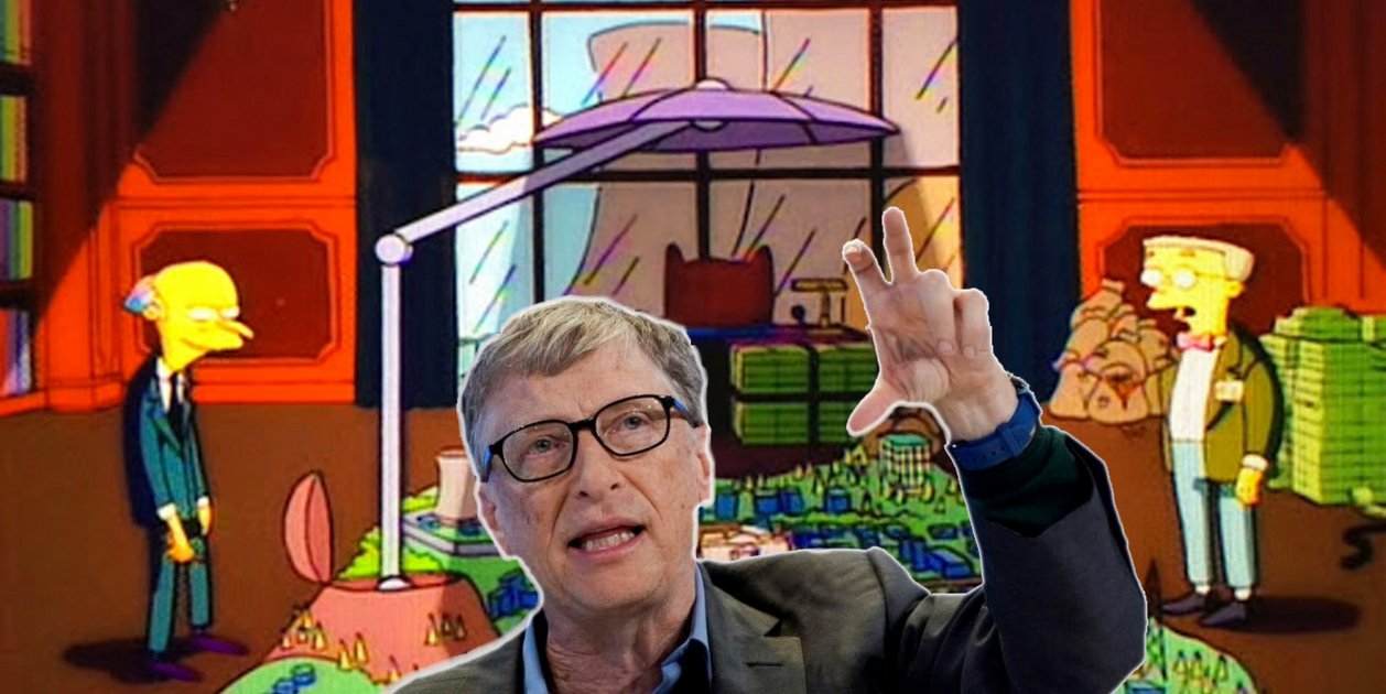 Bill Gates es en realidad el señor Burns de ‘Los Simpsons’ y su plan ...