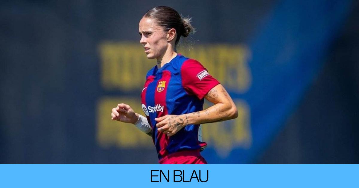 Mapi León pasea por Barcelona ajena a la tormenta de la selección española