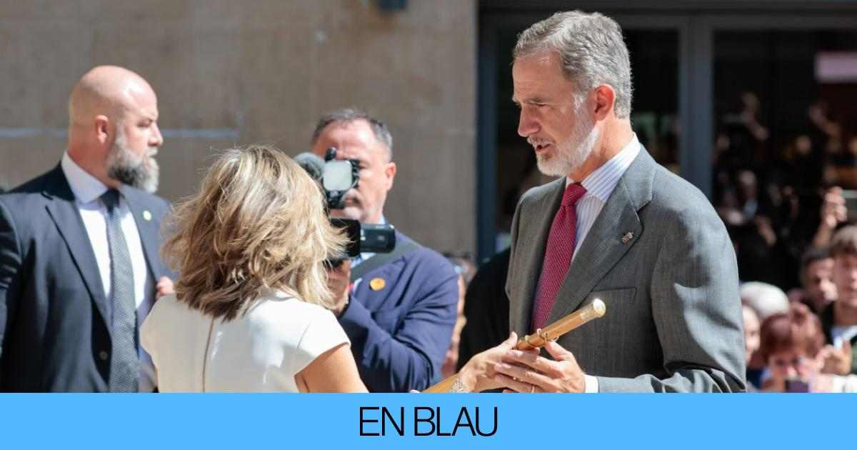 El feo detalle de Felipe con unos novios asturianos, a pocos días de ...