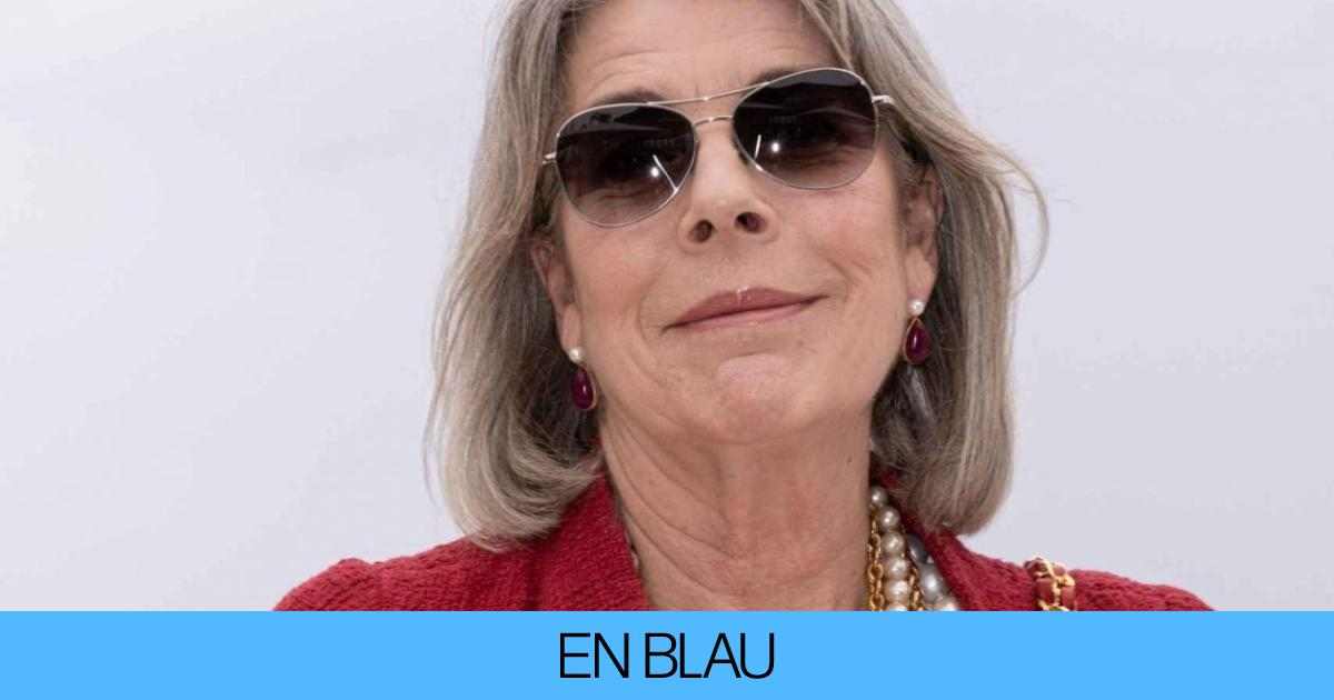 Carolina de Mònaco reapareix més envellida; mans, cara, coll, no ho sembla