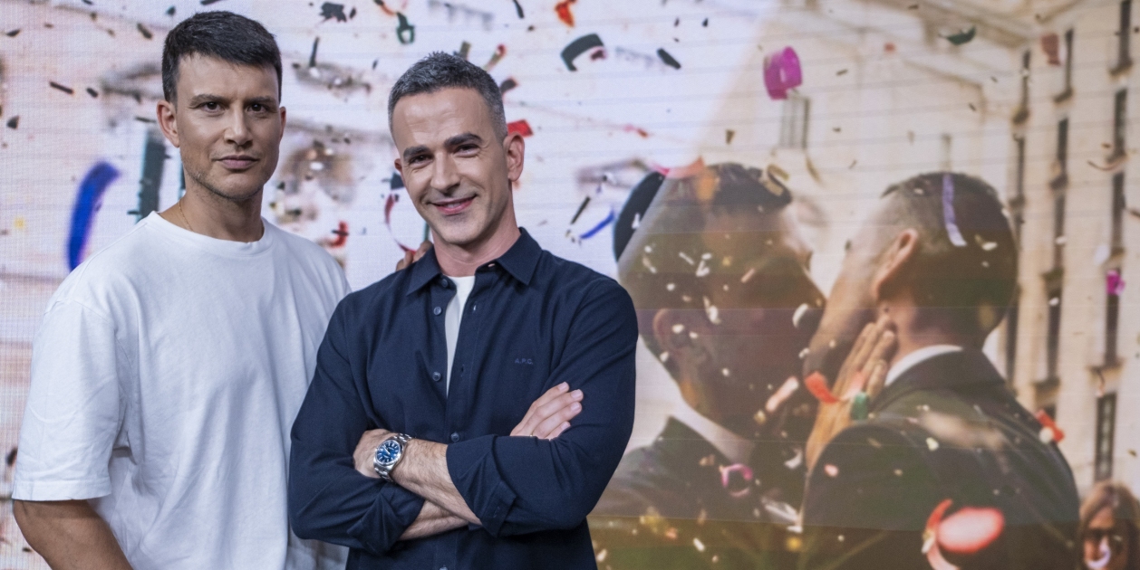 El presentador estrella de la TV, el israelí Assi Azar, y su marido, el ...