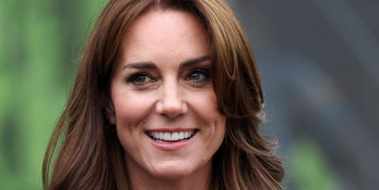 Kate Middleton, irreconocible, sin apenas pelo, extremadamente delgada ...