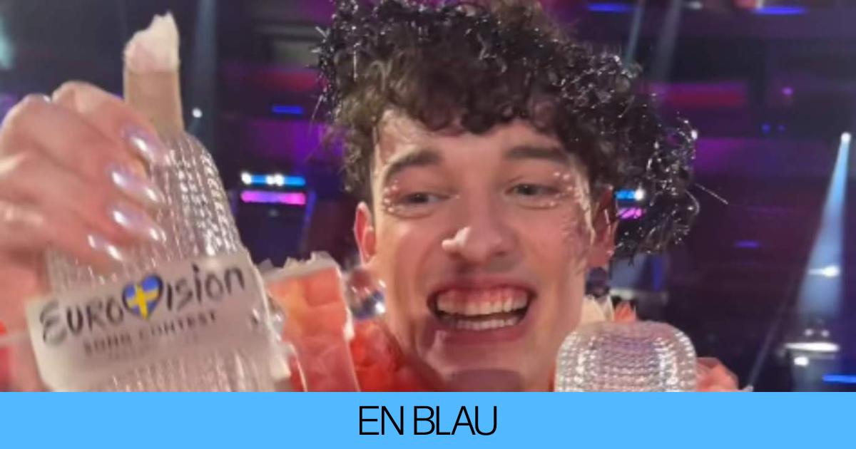 Nemo no tiene el trofeo después de su victoria en Eurovisión 2024: roto ...