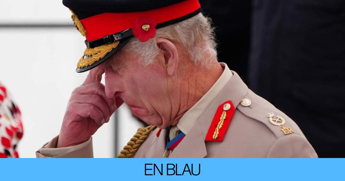 Las manos de Carlos III causan estupefacción, nunca se le ha visto tan ...