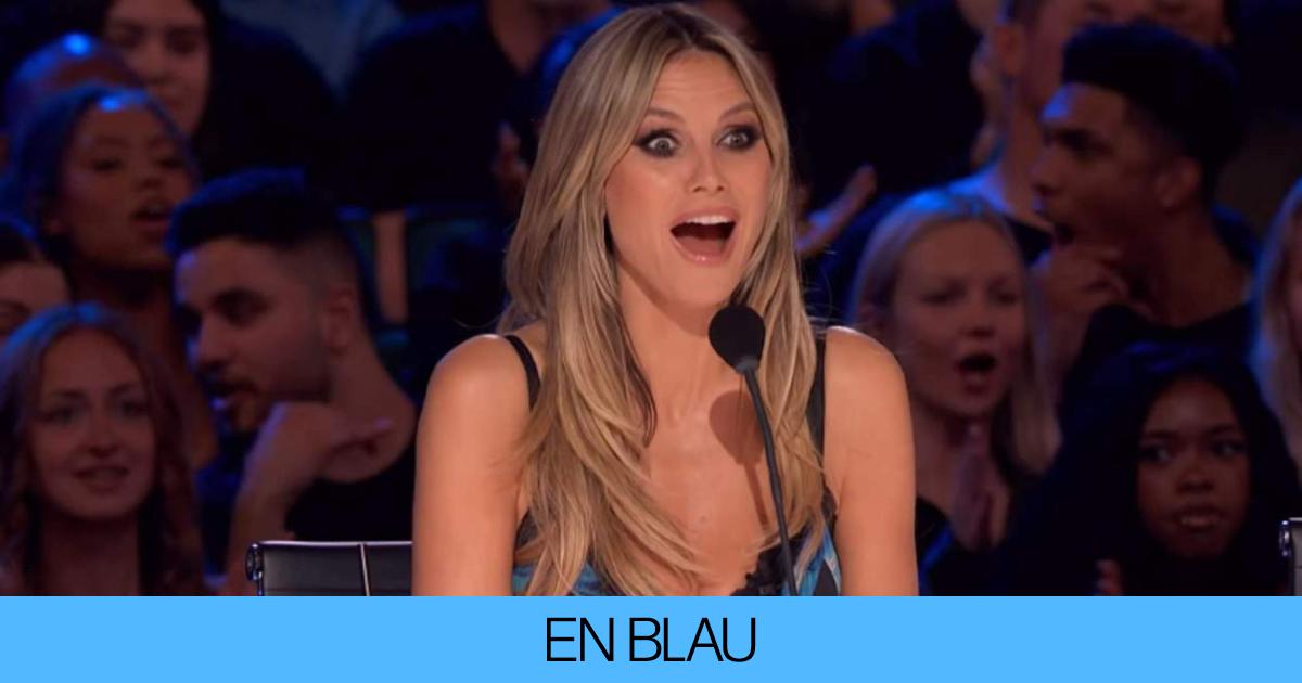 Heidi Klum deja en shock, la imagen más atrevida en París, en un hotel ...