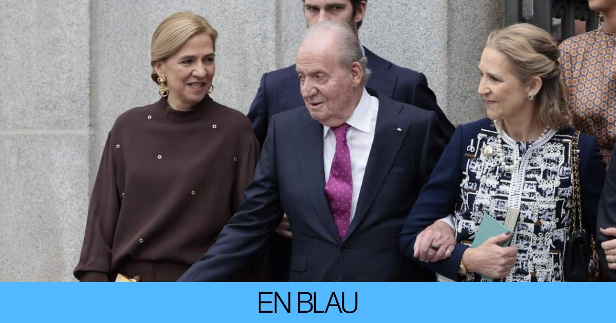 La infanta Elena li ha explicat al seu germà que el seu pare té malsons ...