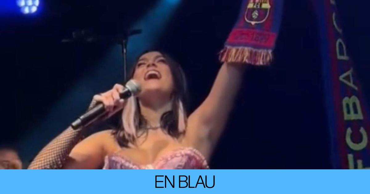 Chiara Oliver, 'OT 2023', embogeix els culers en mig d'un concert: què ...