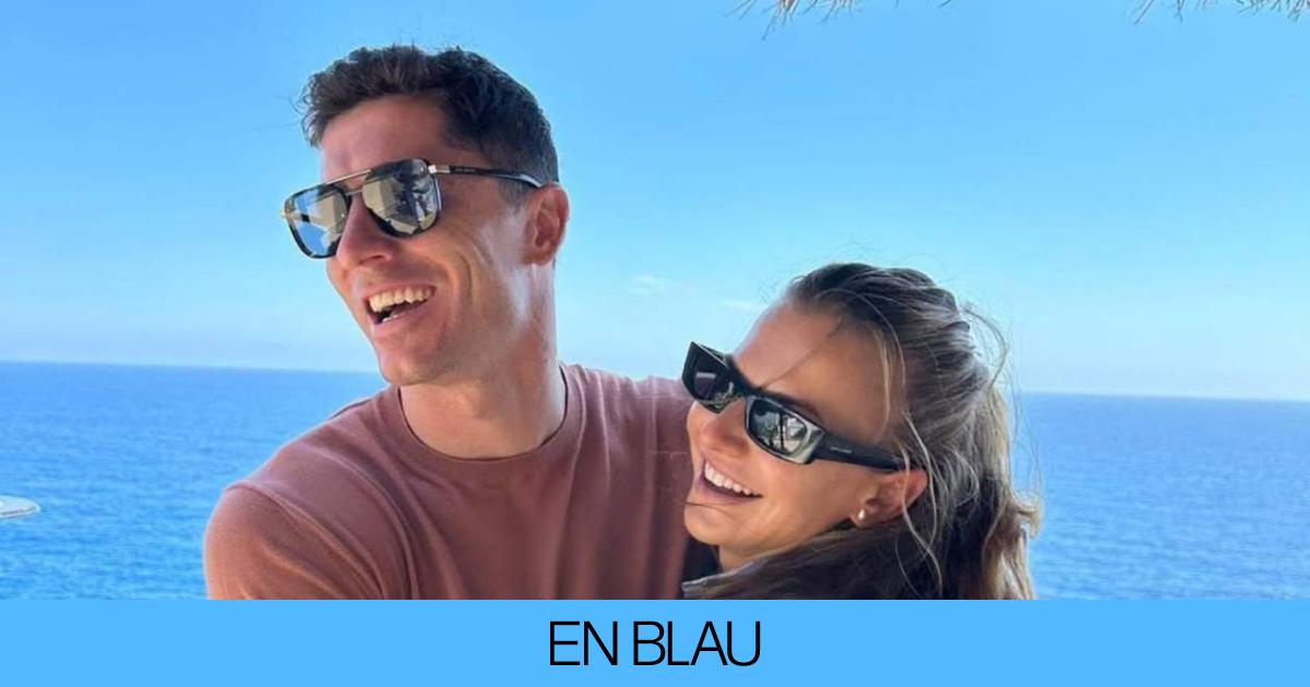 La familia Lewandowski enamora en una playa de Barcelona, qué han hecho ...
