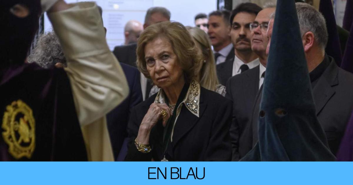 Sofía de Madrugá del Viernes Santo y se niega a lucir mantilla en la cabeza, por qué