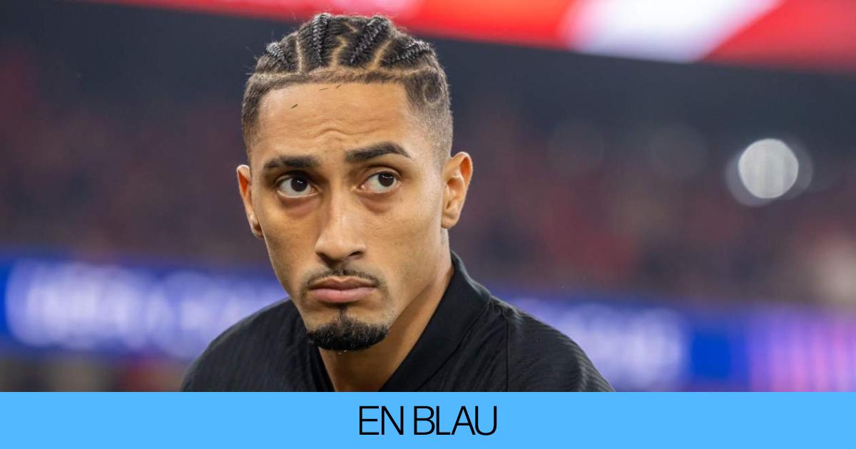 Gael, hijo de Raphinha, protagonista del último entrenamiento del culé ...