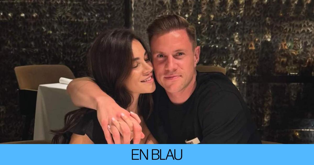 Ona Sellarès, la nova nòvia catalana de Ter Stegen, es lesiona imitant el porter: "Lo que tiene..."