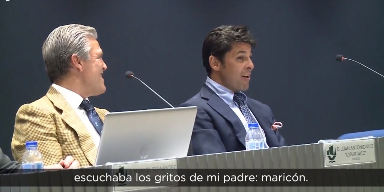 Fran Rivera recuerda divertido los comentarios homófobos de su padre ...