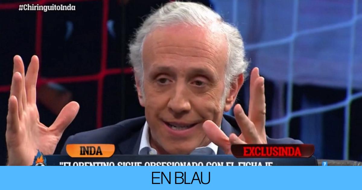 El primer periodista que se atreve con Inda: "El más indecente en 40 años"
