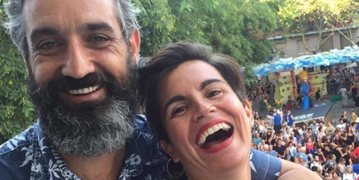 La tierna relación de pareja de Roger de Gràcia y Agnès Busquets