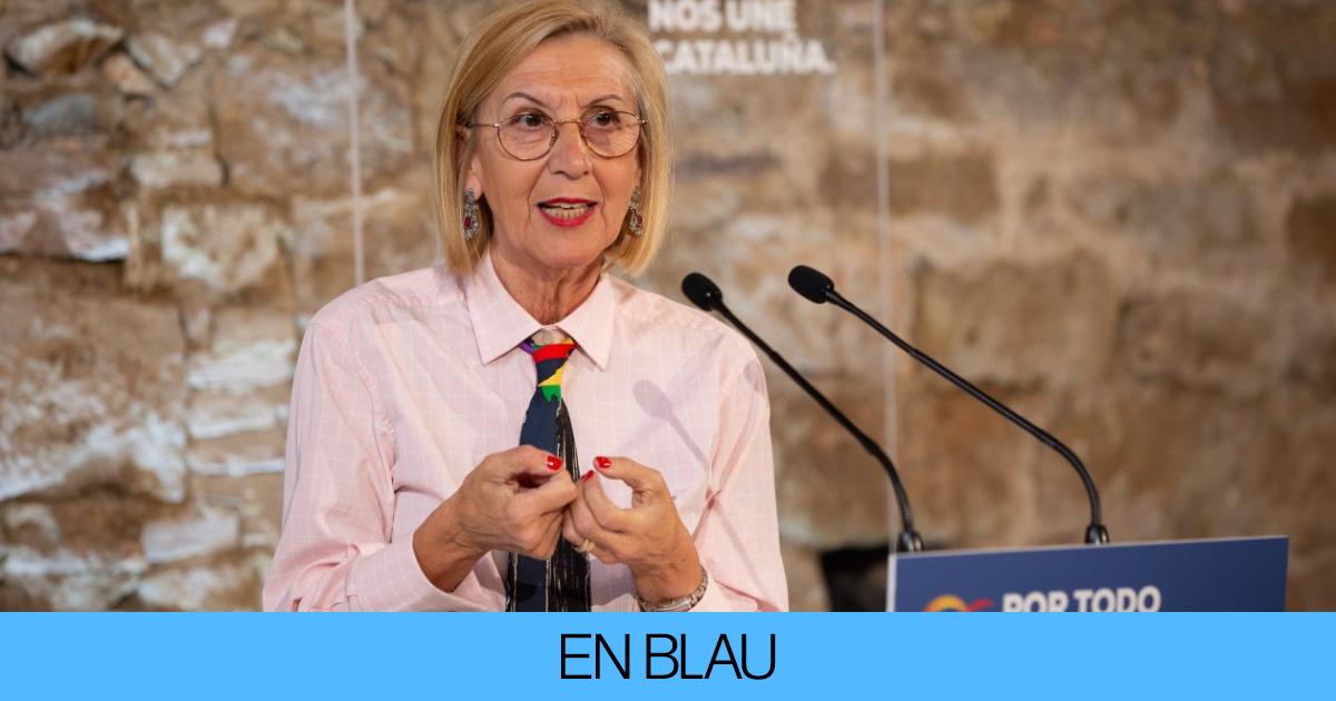 El look espeluznante de Rosa Díez en Barcelona inflama la red: "El ...