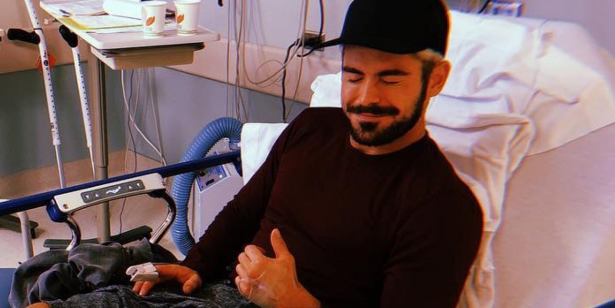 Zac Efron, hospitalizado al borde de la muerte por una grave infección