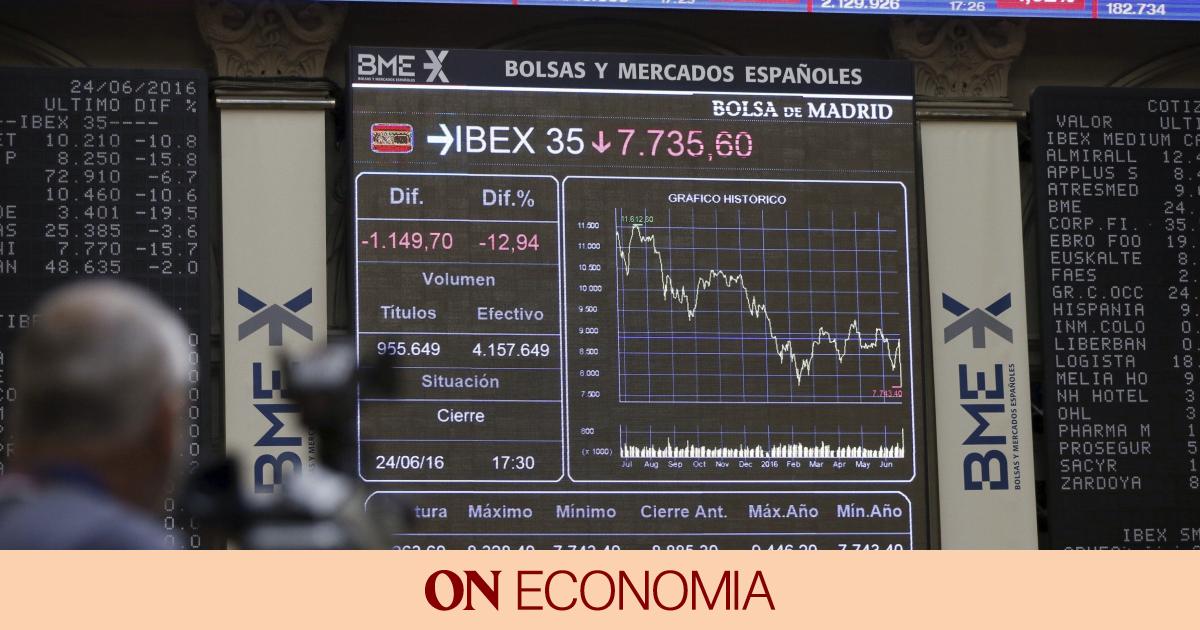 El IBEX 35 se desploma un 1,22% y cae por debajo de los 9.400 puntos
