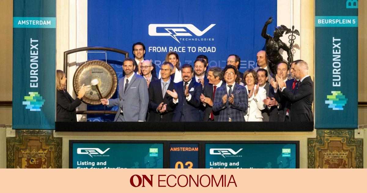 QEV tanca la seva estrena borsària a Amsterdam amb un retrocés del 2%