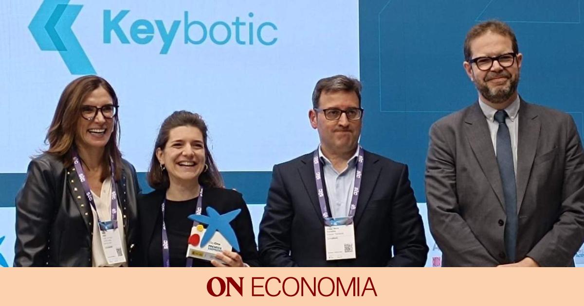 CaixaBank premia a Keybotic como la start-up más prometedora de Catalunya