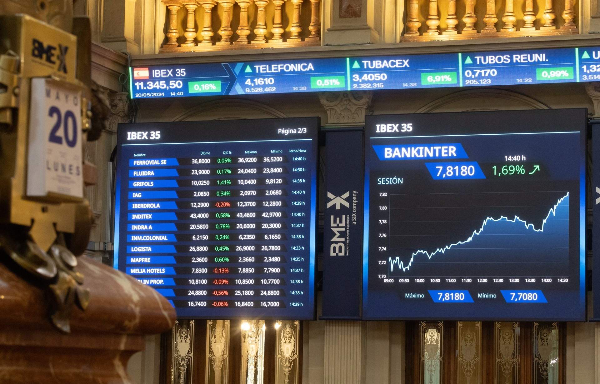 El IBEX 35 abre en rojo en la apertura y pierde los 11.300 puntos