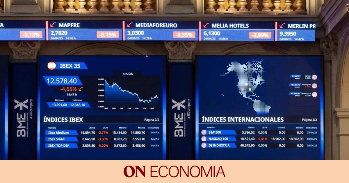 Apertura en rojo del Ibex por los resultados de Inditex y la reunión de ...