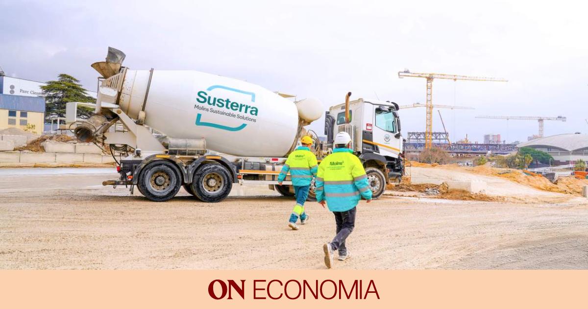 Susterra, la gamma sostenible de Molins, copa el 50% de la venda de formigó en només un any