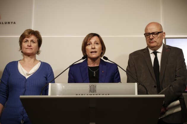 Tres expresidentes del Parlament lideraran un acto de apoyo a Forcadell