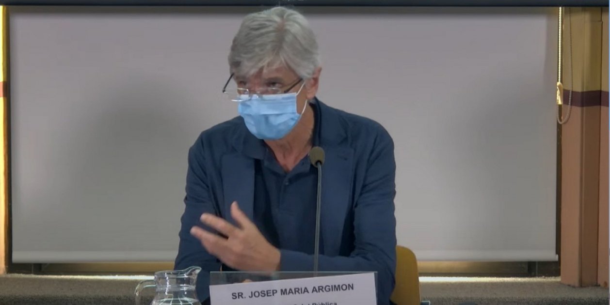 Argimon, contundent: "Volem evitar el confinament a tota costa"