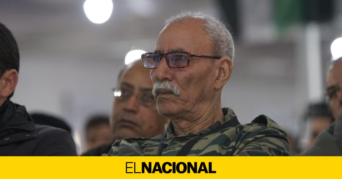 El líder del Frente Polisario Brahim Gali, hospitalizado en secreto en ...