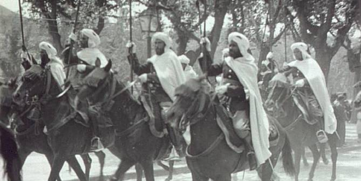 El gran visir franquista del Marroc visita Barcelona