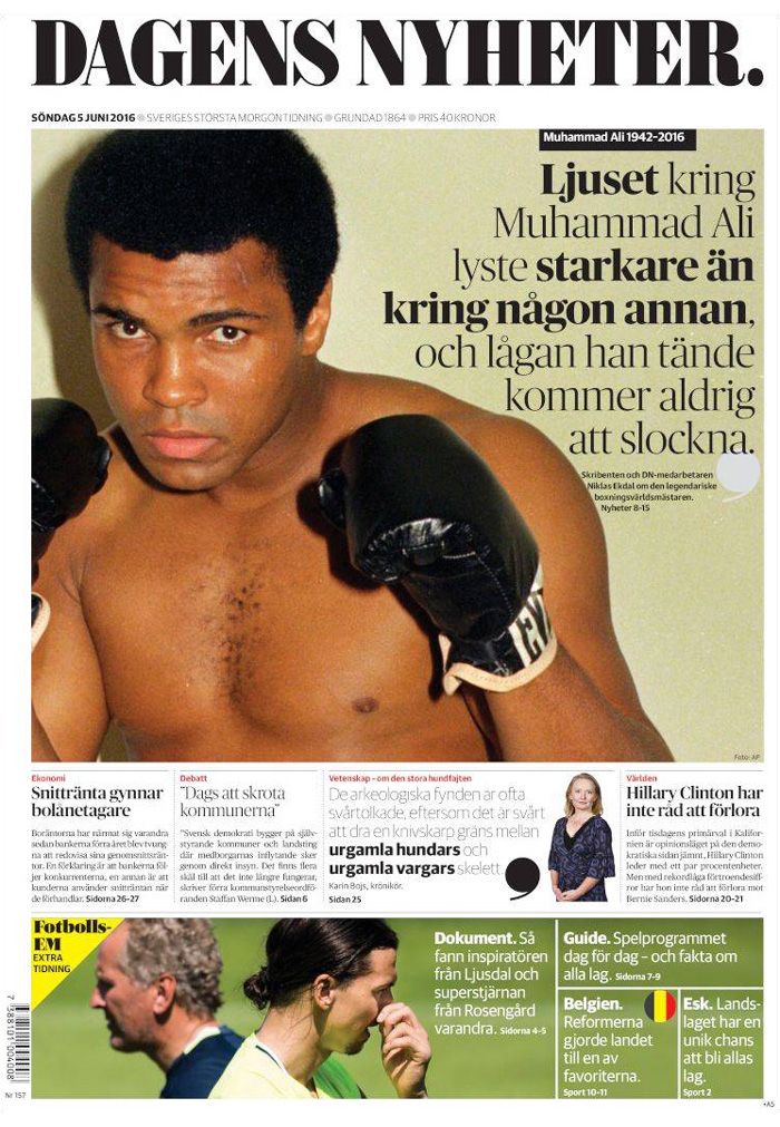 La portada de Muhammad Alí que no t'han ensenyat